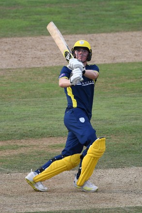 Dom Kelly Hampshire Batting During Royal Editorial Stock Photo - Stock ...