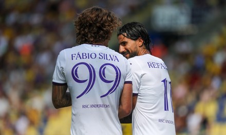 Anderlechts Fabio Silva Anderlechts Lior Refaelov Editorial Stock Photo ...