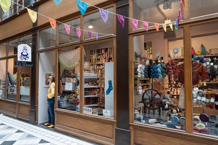 Haberdasheries Reopen - Paris, France - 29 Apr 2020 Stock Pictures ...