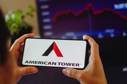 This Photo Illustration American Tower Corporation Editorial Stock ...