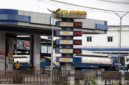 Display Show Prices Various Automotive Fuels Editorial Stock Photo ...