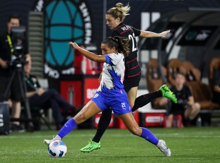 Diana Garcia Cf Monterrey Scores Celebrates Editorial Stock Photo ...