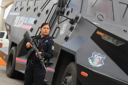 Liliana Moreno Holguin Mexican Police Officer Editorial Stock Photo ...