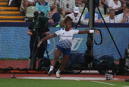 Amanda Nganduntumba France Womens Discus Throw Editorial Stock Photo ...