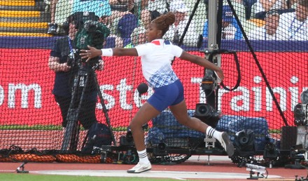Amanda Nganduntumba France Womens Discus Throw Editorial Stock Photo ...