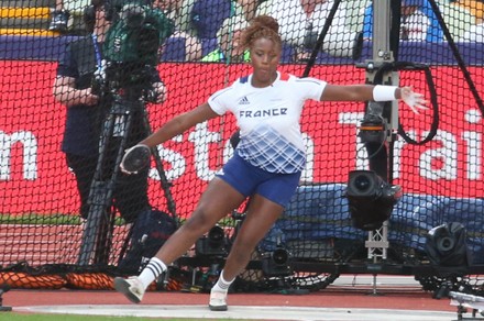 Amanda Nganduntumba France Womens Discus Throw Editorial Stock Photo ...