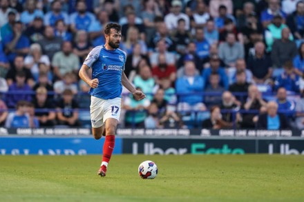 Portsmouth Defender Joe Rafferty During Efl Editorial Stock Photo ...