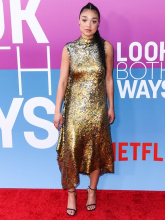 Australian Actress Aisha Dee Arrives Los Editorial Stock Photo - Stock ...