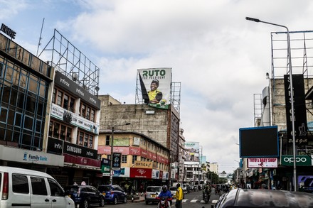 Banner Bearing Image Presidentelect William Ruto Editorial Stock Photo ...