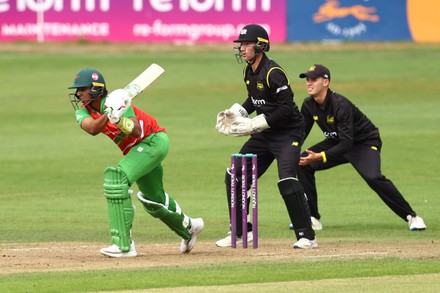 Rishi Patel Batting During Royal London Editorial Stock Photo - Stock ...