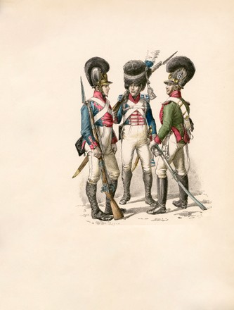 Bavarian Army Infantryman 18141825 Grenadier Guard Editorial Stock ...