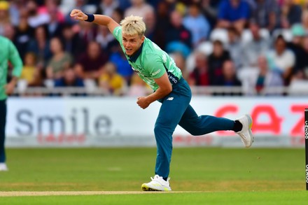 Sam Curran Oval Invincibles Bowling Radcliffe Editorial Stock Photo ...