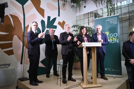 Anne Hidalgo Presents Her Electoral Programme - Paris, France - 06 Feb ...