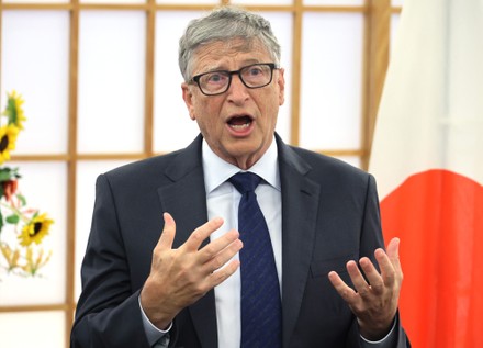 Microsoft Founder Bill Melinda Gates Foundation Editorial Stock Photo ...