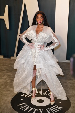 Winnie Harlow Attending Vanity Fair Oscar Editorial Stock Photo - Stock ...