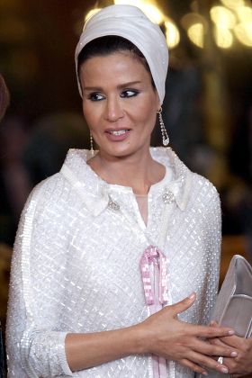 Sheikha Mozah Bint Nasser Al Missned Redaktionelles Stockfoto ...