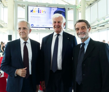IAC MILAN 2024 conference and contract signing, Milan, Italy - 15 Jul ...