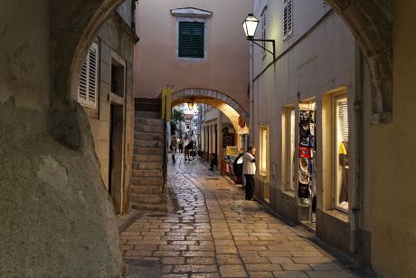 Ice Cream Rab Town On Rab Editorial Stock Photo - Stock Image ...