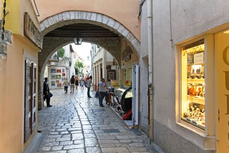 Ice Cream Rab Town On Rab Editorial Stock Photo - Stock Image ...