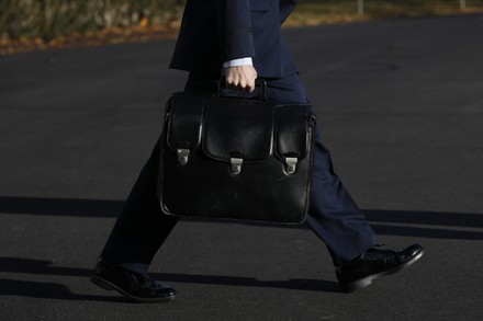 Military Aide Carries Briefcase Containing Codes Editorial Stock Photo ...