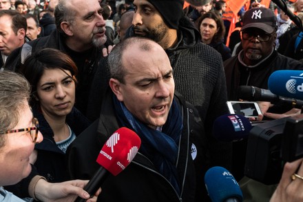 Laurent Berger Leader Reformist Union Cfdt Editorial Stock Photo ...