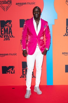Akon Attends Mtv Emas 2019 Fibes Editorial Stock Photo - Stock Image ...