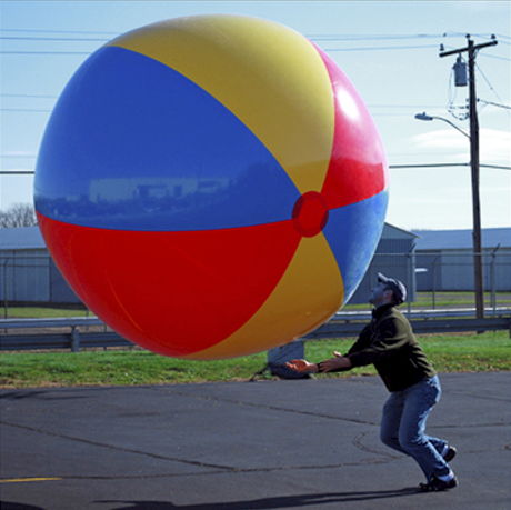 Giant Beach Ball Which 420 Times Editorial Stock Photo - Stock Image ...