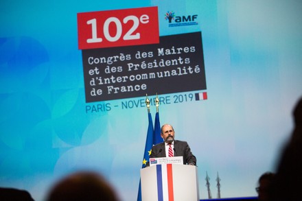 Mayor Paris Anne Hidalgo Delivers Speech Editorial Stock Photo - Stock ...