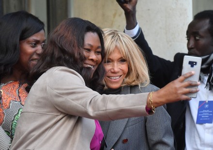 Exclusive Frances First Lady Brigitte Macron Editorial Stock Photo ...