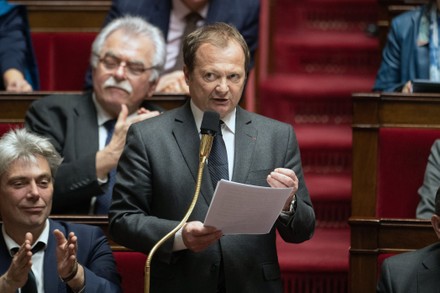 Deputy Stephane Peu Attends Session Questions Editorial Stock Photo ...