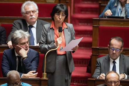 Deputy Christine Pires Beaune Attends Session Editorial Stock Photo ...