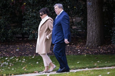 First Lady Melania Trumps Parents Viktor Editorial Stock Photo - Stock ...