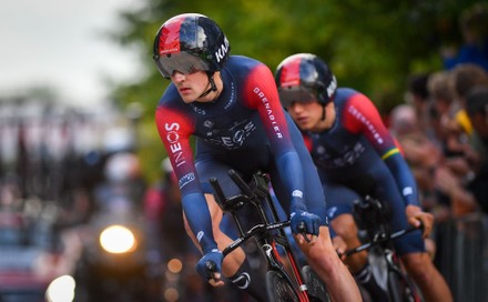 Ineos Riders Pictured Action During First Editorial Stock Photo - Stock ...