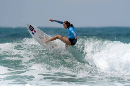 Tya Zebrowski Fra Surf Caraibos Lacanau Editorial Stock Photo - Stock ...