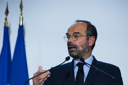 Edouard Philippe at Citizens' Convention for Climate - Paris, France ...