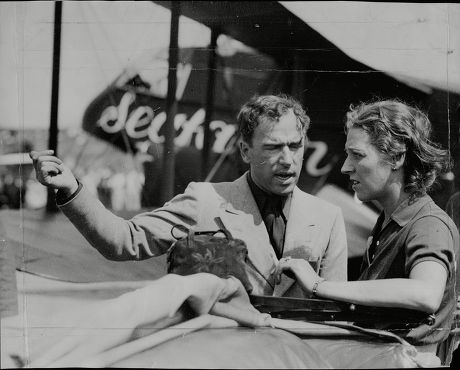Aviator Amy Johnson Husband Jim Mollison Editorial Stock Photo - Stock ...