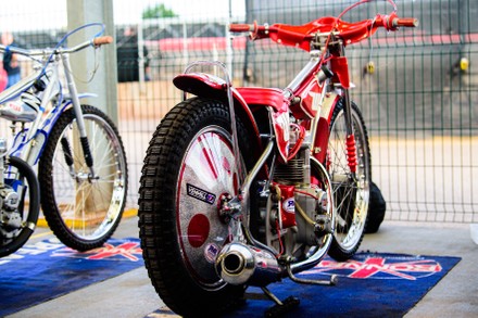 Fully Restored Weslake Speedway Bike Originally Editorial Stock Photo ...