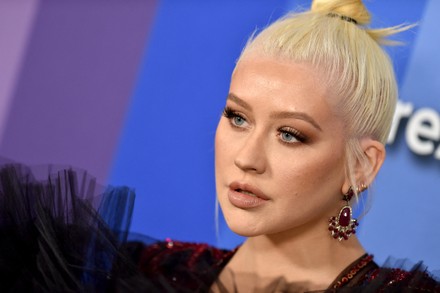 Christina Aguilera Attends 2019 Amfar Gala Editorial Stock Photo ...