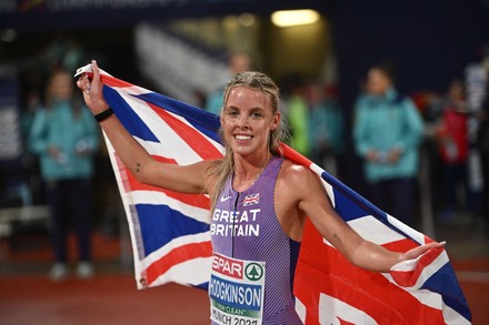 Keely Hodgkinson Great Britain Celebrates After Editorial Stock Photo ...