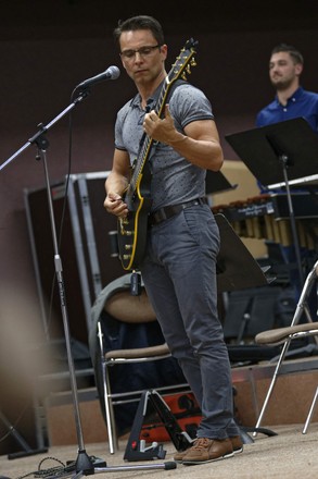 __COUNT__ Allan Theo During 'Orchestraa' Rehearsal - Compiegne, France ...