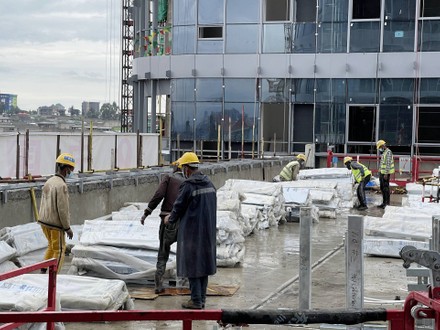 Ethiopia Addis Ababa Africa Cdc Headquarters Construction - 16 Aug 2022 ...