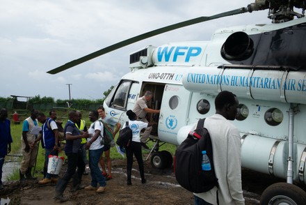 World Food Program Wfp Helicopter Emergency Editorial Stock Photo ...
