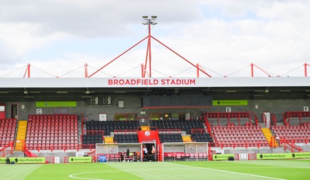 Crawley Town v AFC Wimbledon League Two Football, Broadfield Stadium ...