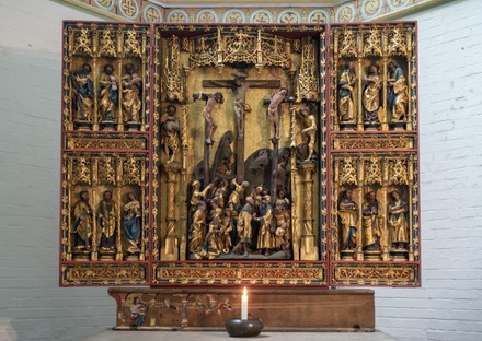 Altar Side Wing Main Protestant Church Editorial Stock Photo - Stock ...