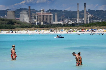 Magnificent White Beach Rosignano Solvay Tuscany Editorial Stock Photo ...