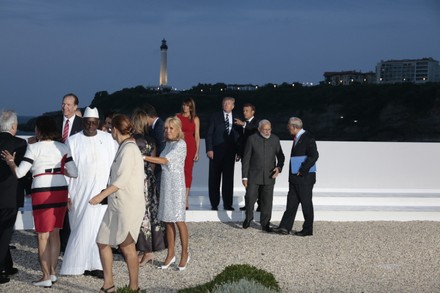 G7 Leaders Guests Pose Family Picture Editorial Stock Photo - Stock ...