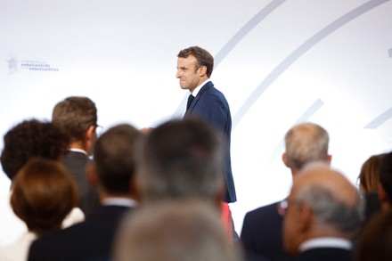 Atmosphere During Annual French Ambassadors Conference Editorial Stock ...