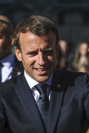 French President Andorra Coprince Emmanuel Macron Editorial Stock Photo ...
