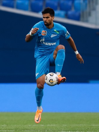 Rodrigao Zenit St Petersburg Action During Editorial Stock Photo ...