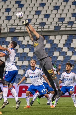 Wladimiro Falcone Lecce During Italian Serie Editorial Stock Photo ...